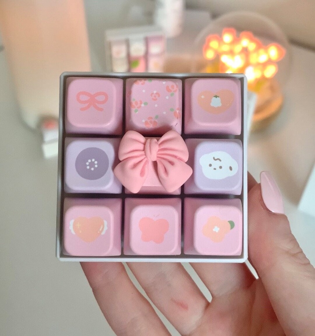 Desktop Mechanical Keyboard Fidget Toy Creamy and Clicky Custom ...