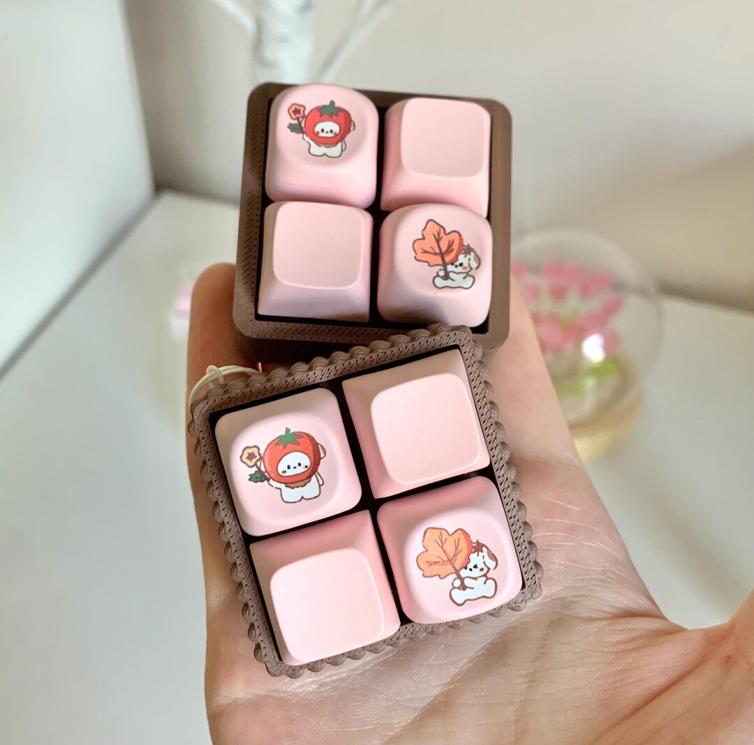 Desktop Mechanical Keyboard Fidget Toy - Creamy and Clicky Custom ...