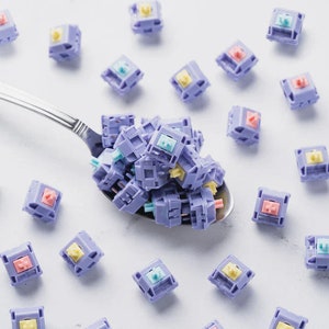 Desktop Mechanical Keyboard Fidget Toy Creamy and Clicky Custom ...