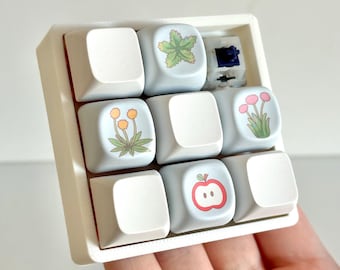 9 Button Desktop ASMR ADHD Sensory Fidget Toy - Creamy Clicky Silent ...