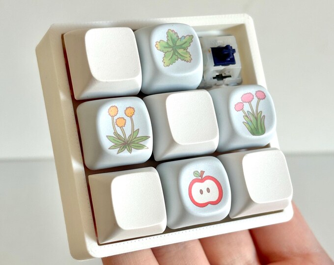 9 Button Desktop Sensory Fidget Toy - Creamy and Clicky Custom Switches ...