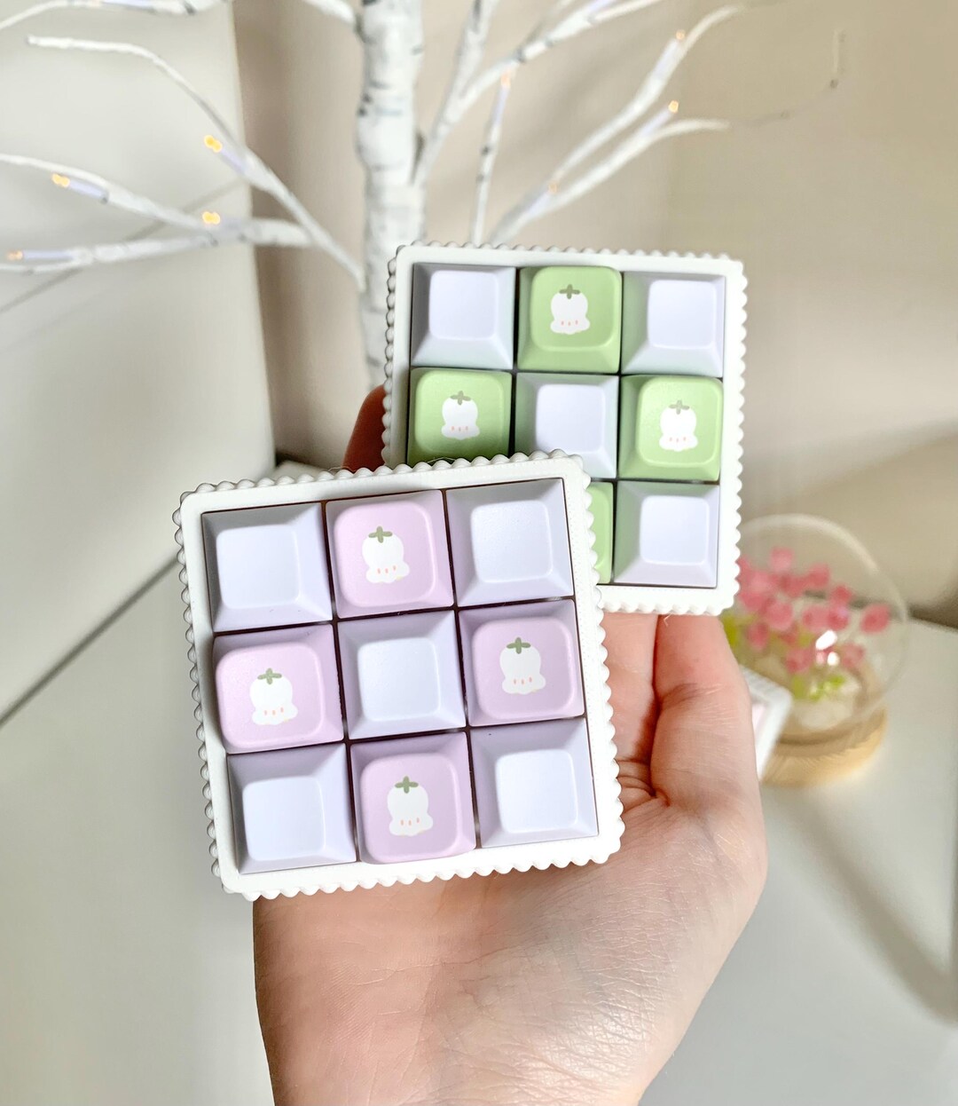 Desktop Mechanical Keyboard Fidget Toy Creamy and Clicky Custom ...