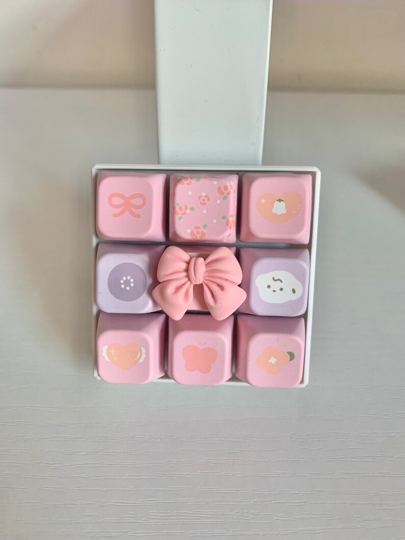 Desktop Mechanical Keyboard Fidget Toy Creamy and Clicky Custom ...