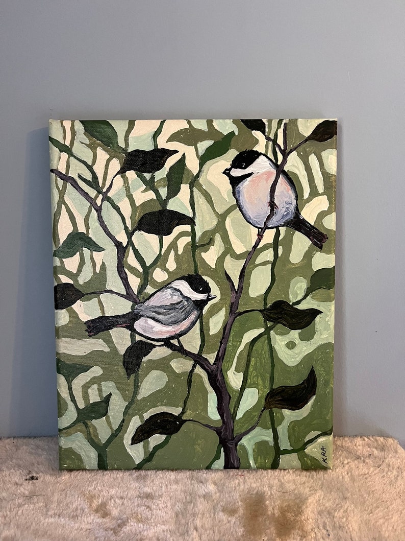 My Little Chickadees in the Shadows - Etsy
