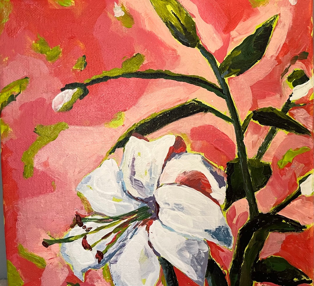 White Lily Joy - Etsy