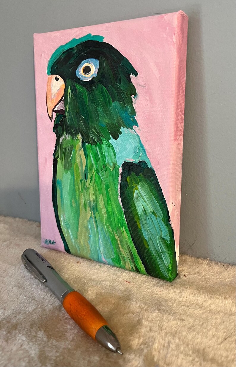 The Happy Parrot - Etsy