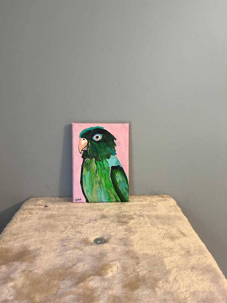 The Happy Parrot - Etsy