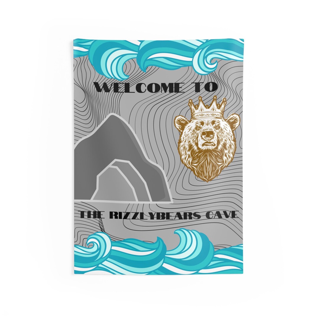 Rizz Tapestry | Rizzlybear Cave | Meme Tapestry | Meme Flag | Indoor ...