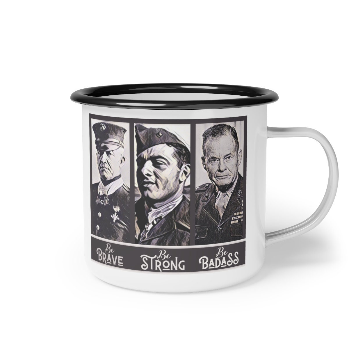 USMC Legends USMC Badass Legends Enamel Camp Cup - Etsy