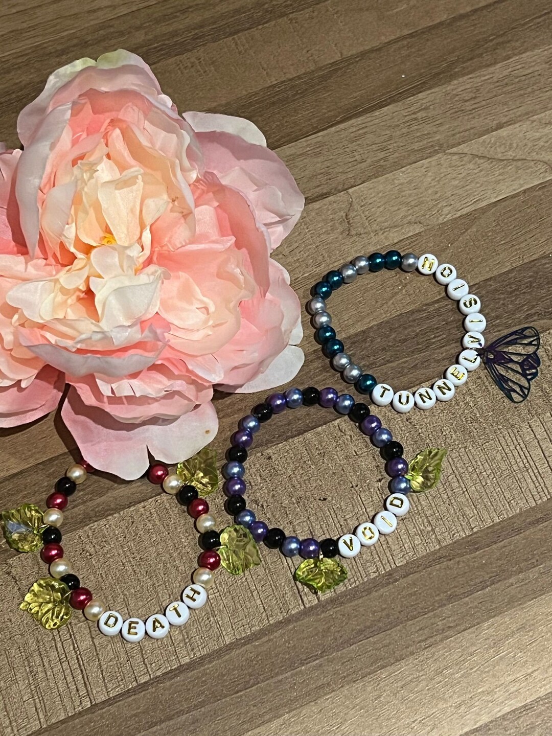 Melanie Martinez Inspired Beaded Bracelet Gift for Her Christmas Birthday Present Void Tunnel ...