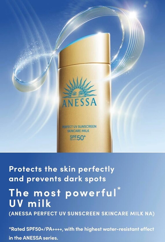 Anessa perfect uv sunscreen skincare milk store