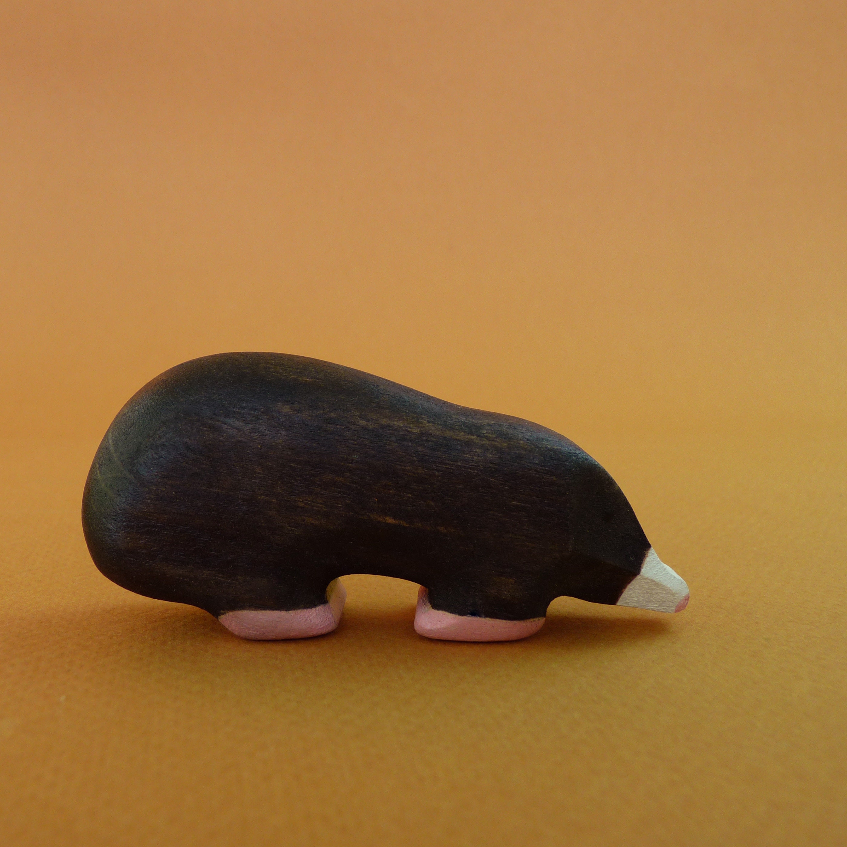 Wooden Mole Figurine Woodland Animals Toys Toys for Imaginative Play ...