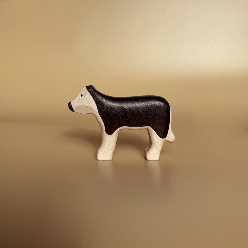 Wooden Farm Animals 11 Pcs Wooden Toys Wooden Cow, Pig, Sheep, Goat ...