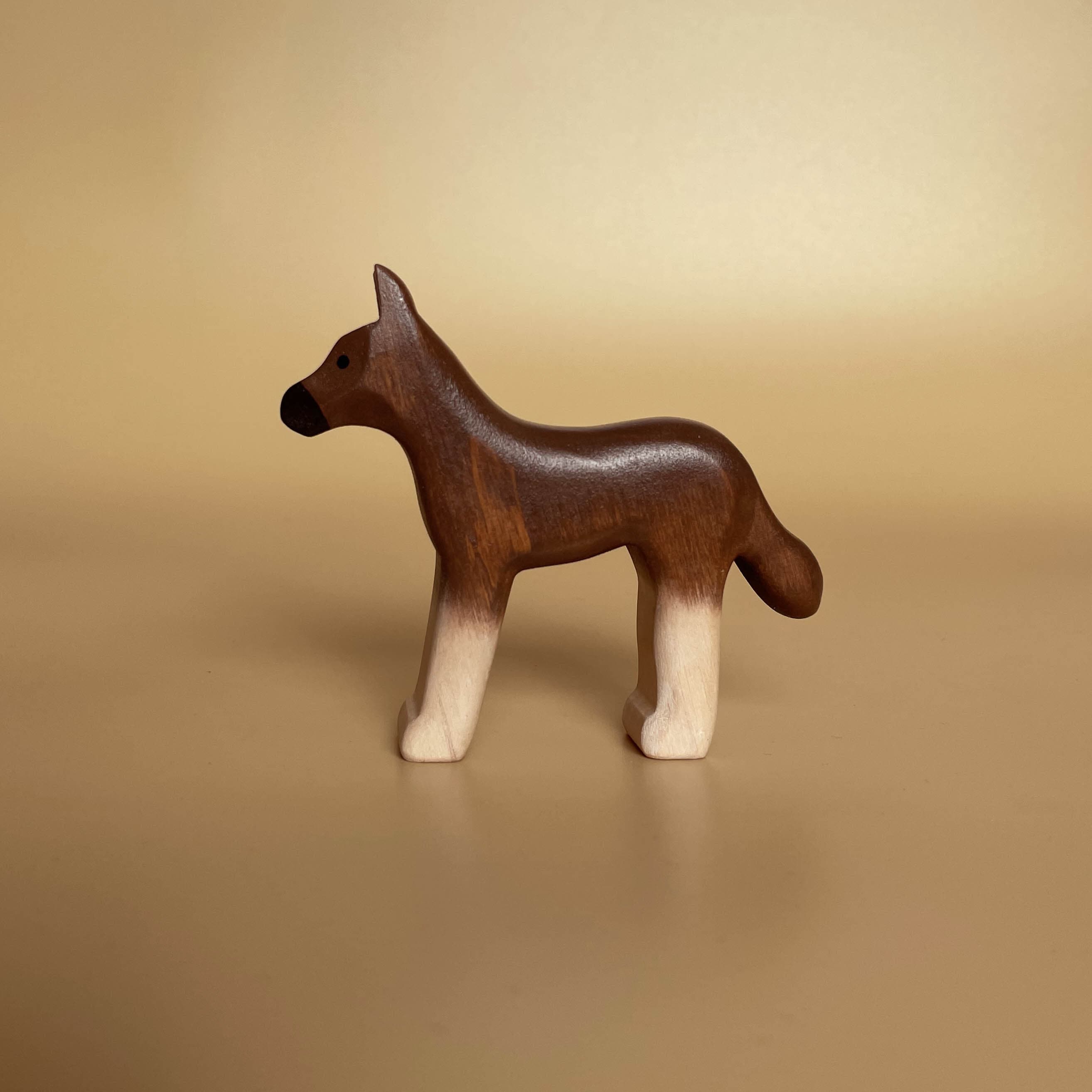 Wooden Farm Animals 11 Pcs Wooden Toys Wooden Cow, Pig, Sheep, Goat ...