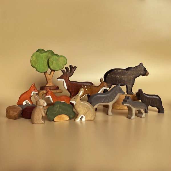 Wooden Tree Toy - Etsy