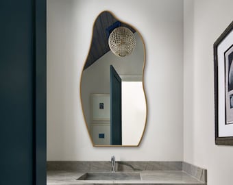 Water Drop Decorative Mirrors Teardrop Wall Mirror Living - Etsy