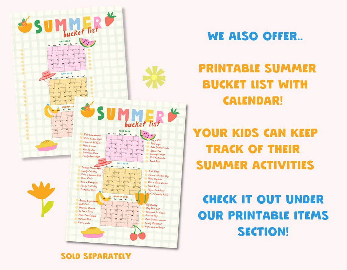 Printable Summer Screen Time Rules Digital Download Screen Time ...