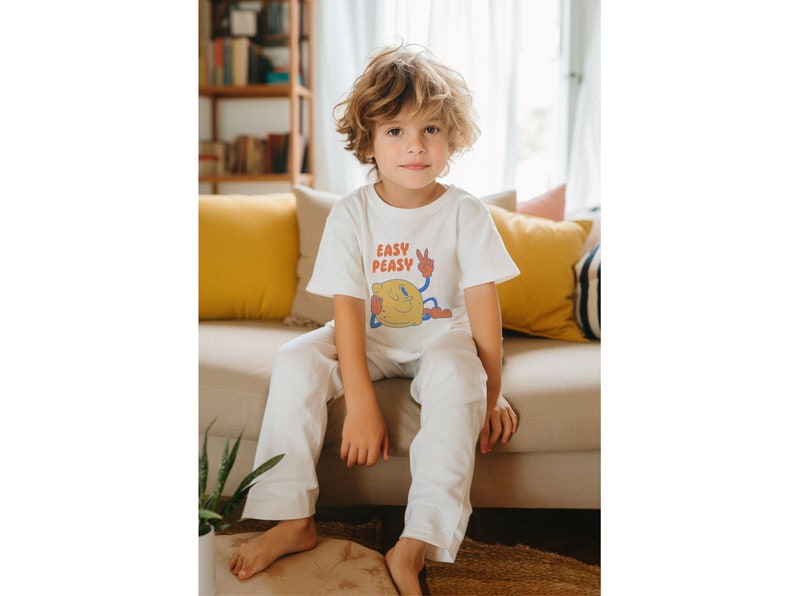 Toddler Vacation Shirt Easy Peasy Clothing Kid Summer Outfit Cool ...