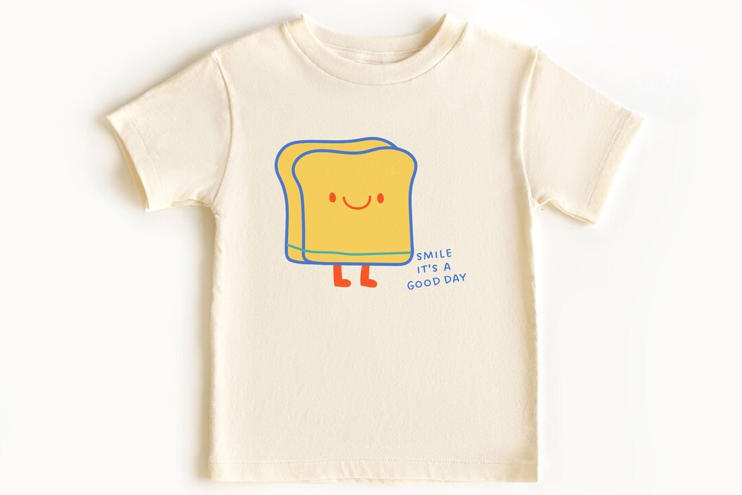 Smile Shirt Cute Toddler Boy Tees Kids Smiley Shirt Toddler Graphic ...