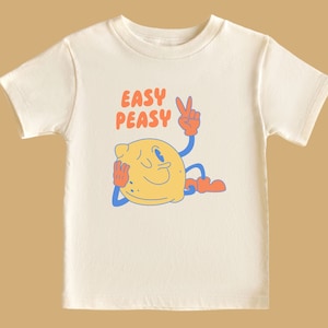 Toddler Vacation Shirt Easy Peasy Clothing Kid Summer Outfit Cool ...