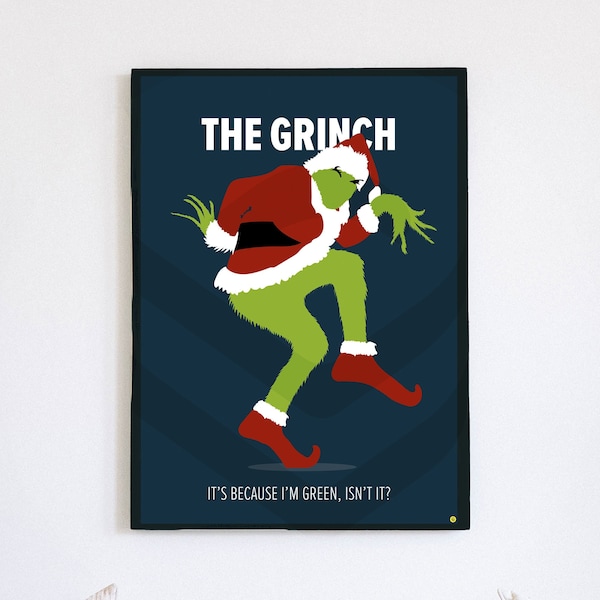 The Grinch Movie Poster - Etsy