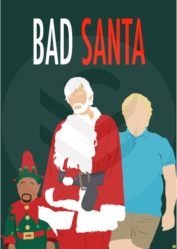 Badder Santa Poster
