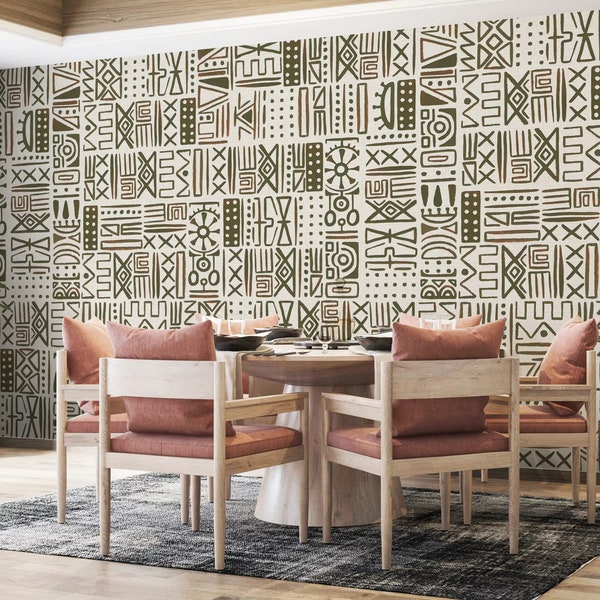 African Wallpaper - Etsy