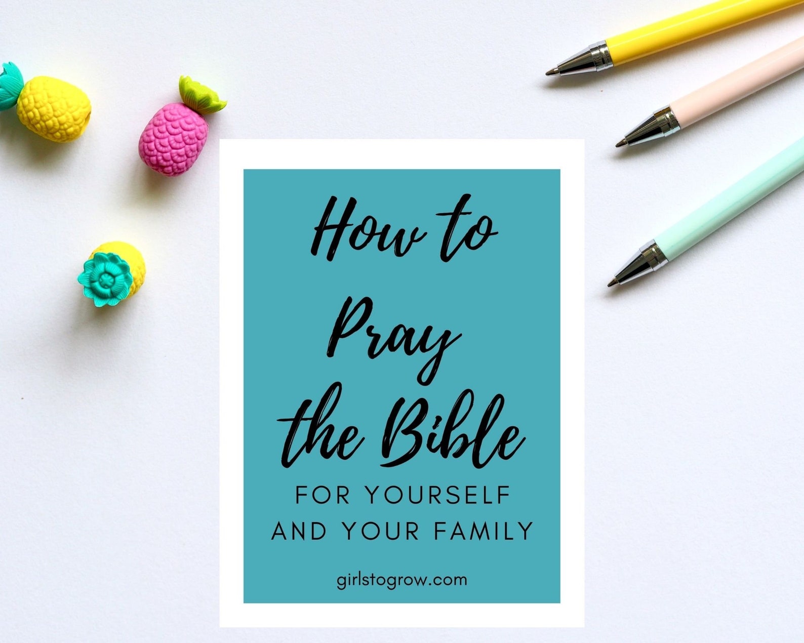 Printable Prayer Guide | How to Pray the Bible for Yourself and Your ...