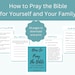 Printable Prayer Guide | How to Pray the Bible for Yourself and Your ...
