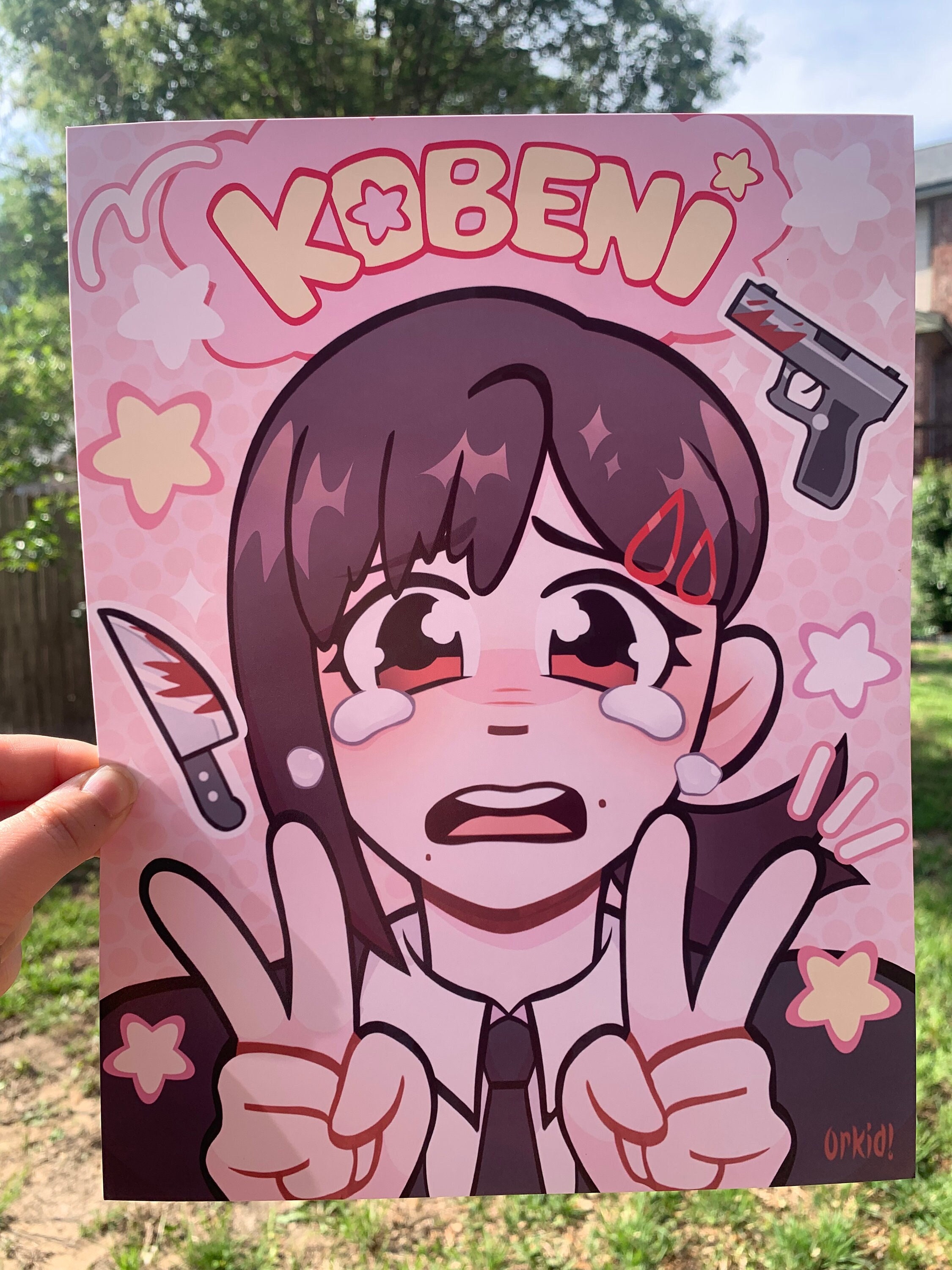 Kobeni Anime 8x11 Print - Etsy