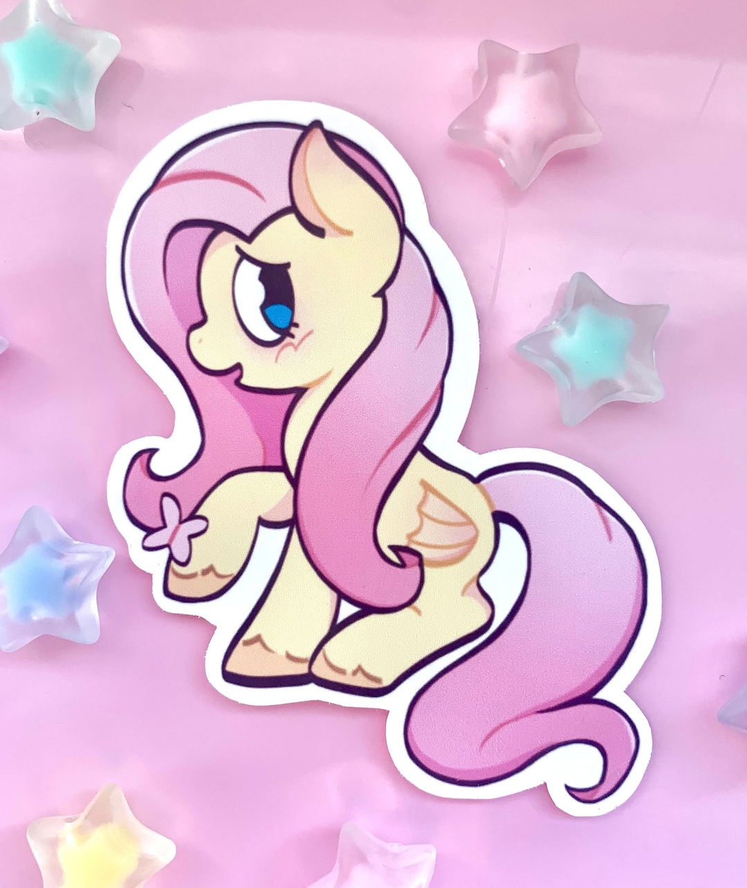 Fluttershy Sticker Mlp - Etsy