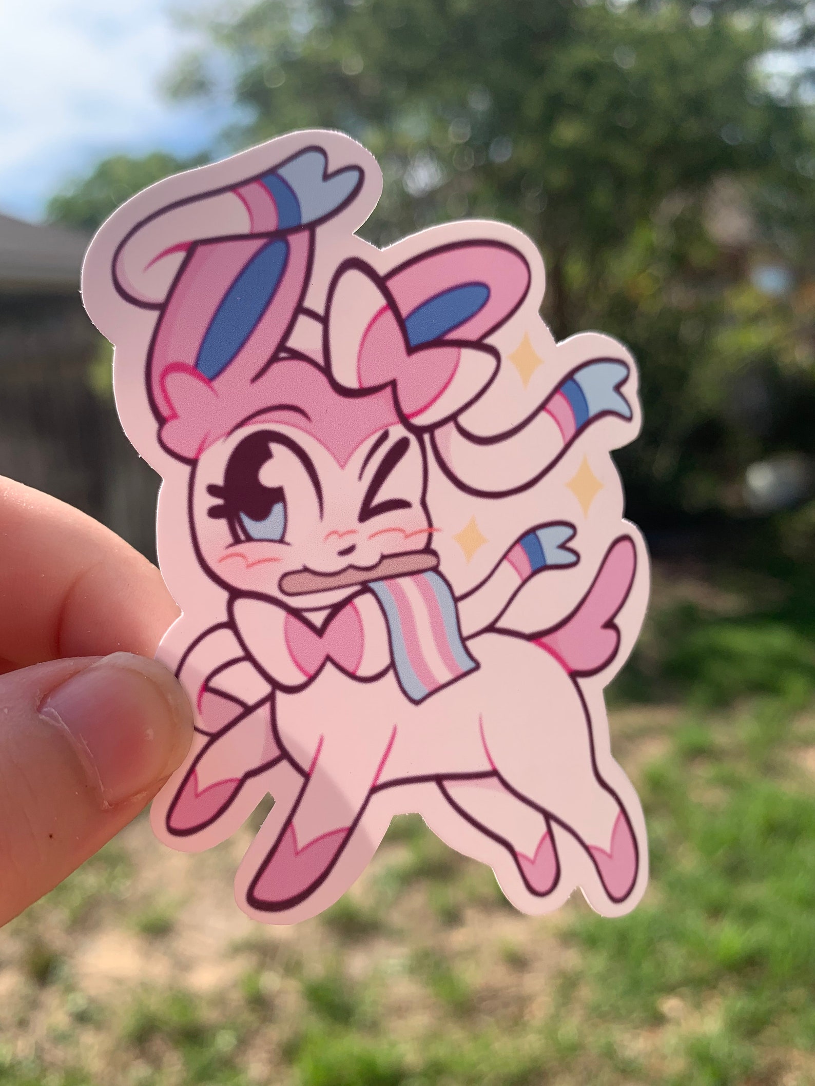 Trans Pride Sylveon - Etsy