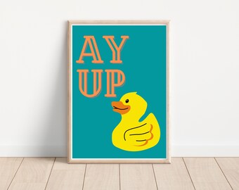 Ay up Duck - Etsy