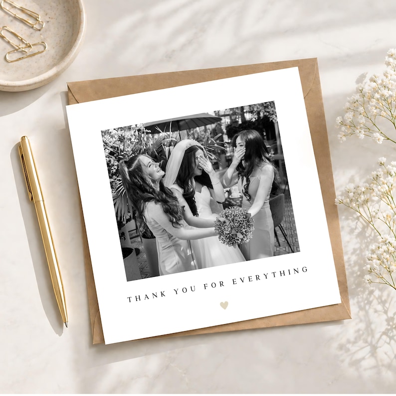 Personalised Photo Card, Custom Picture Greeting Card, Any Occasion ...
