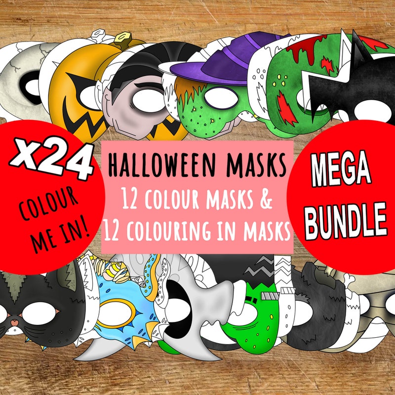 Halloween Masks - Etsy