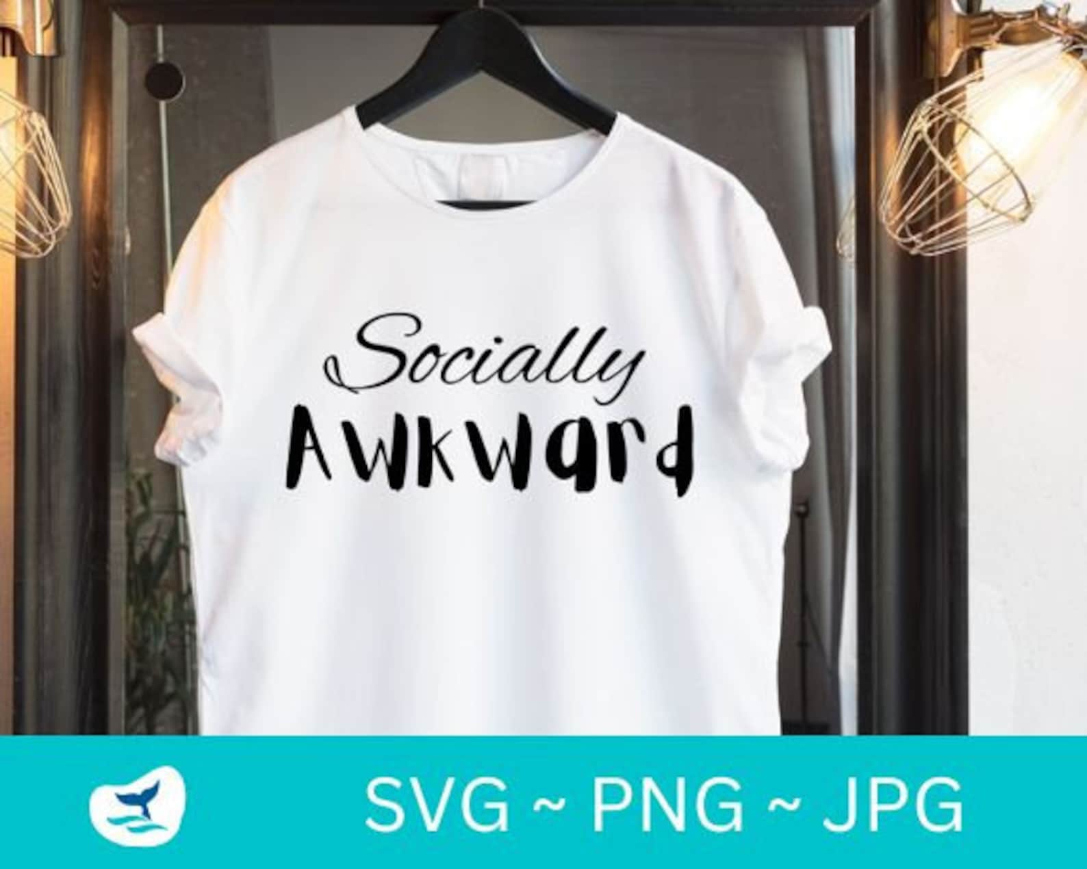 Socially Awkward SVG Introvert SVG Gifts for Introverts - Etsy