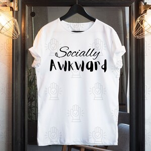 Socially Awkward SVG Introvert SVG Gifts for Introverts Anti Social - Etsy