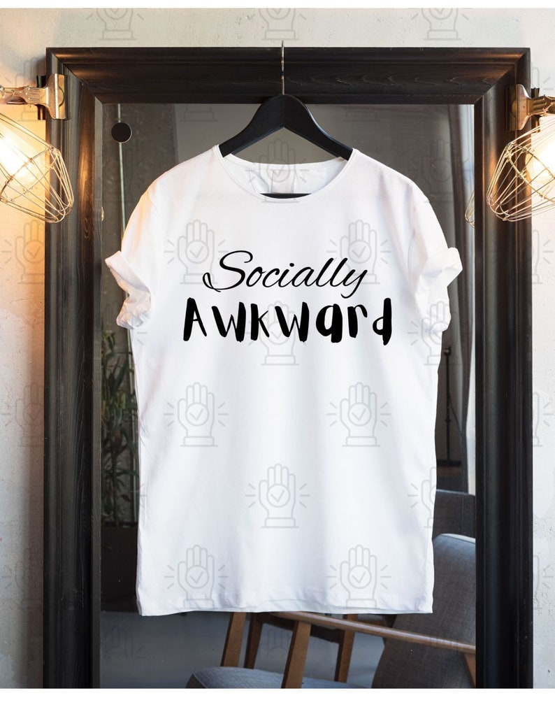 Socially Awkward SVG Introvert SVG Gifts for Introverts - Etsy
