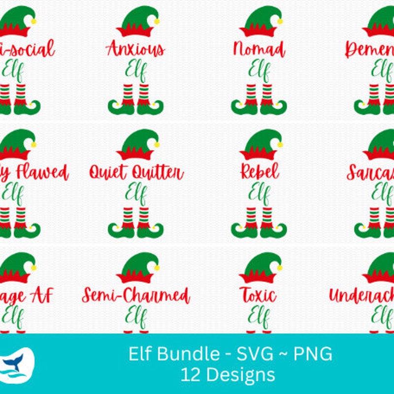 Elf Svg - Etsy