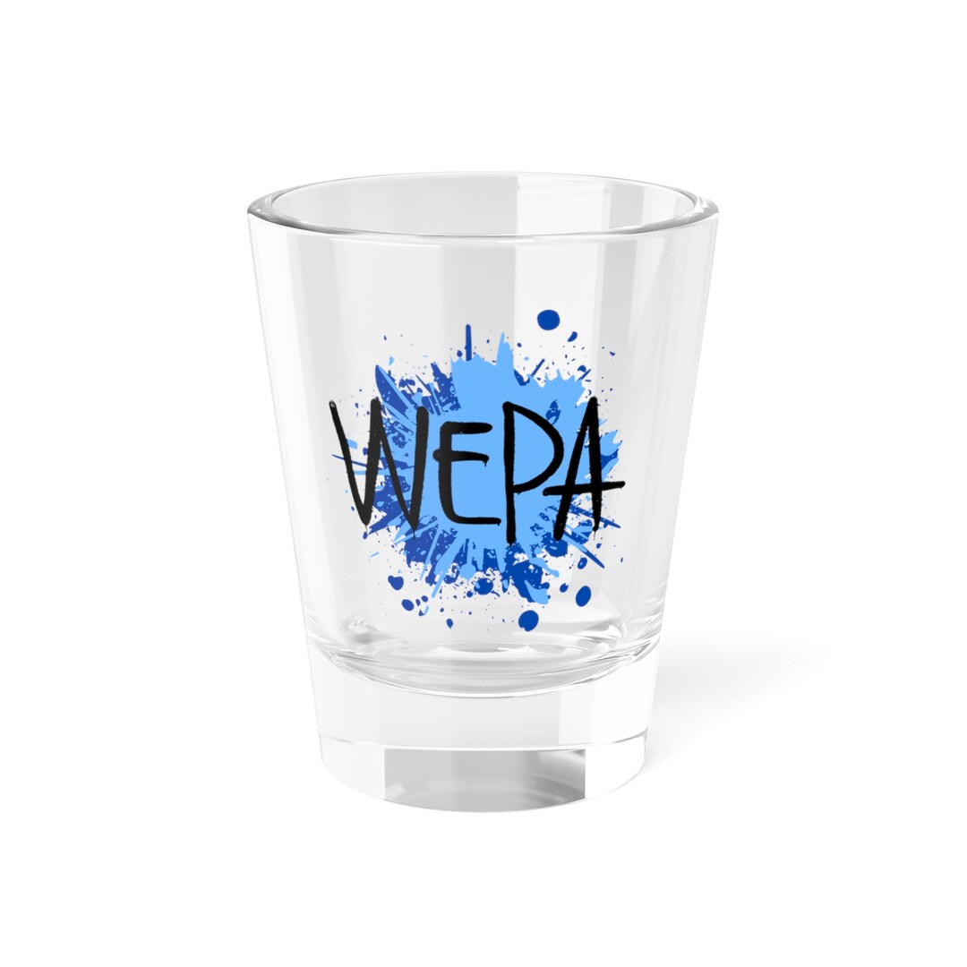 Puerto Rico Shot Glass WEPA Boricua Shot Glass Regalo Para Puertorriqueño Unique Gift Idea for ...