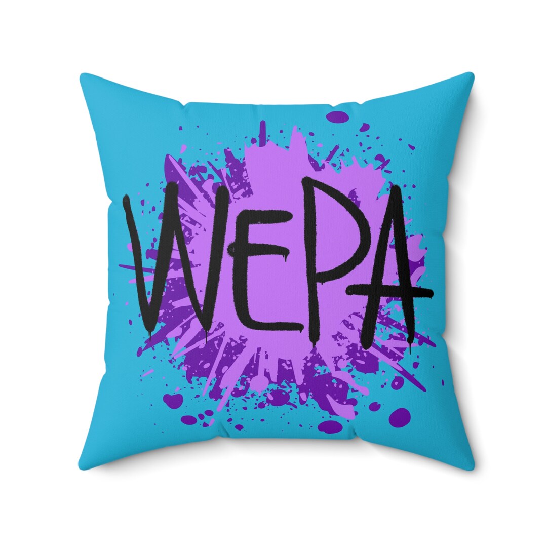 Puerto Rico WEPA Throw Pillow for Boricua College Student Cute - Etsy
