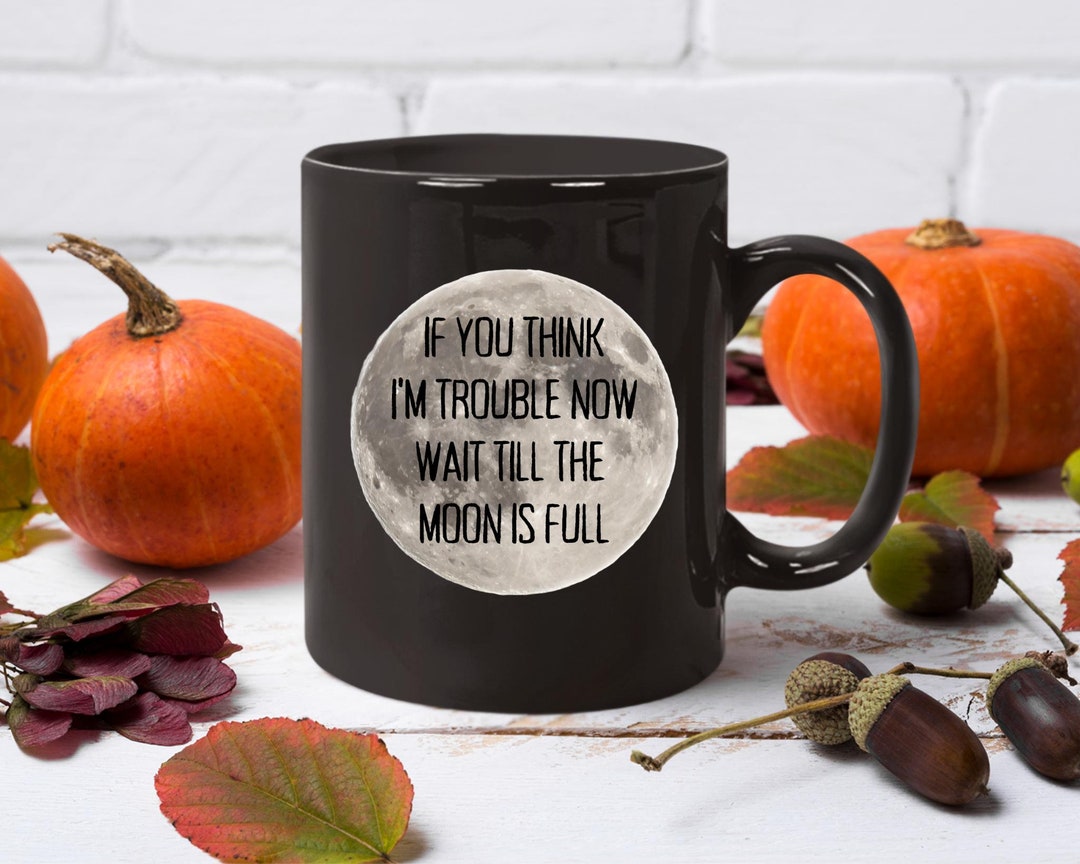 WEREWOLF MUG Full Moon Mug Cute Gifts for Halloween 11OZ Coffee Cup ...