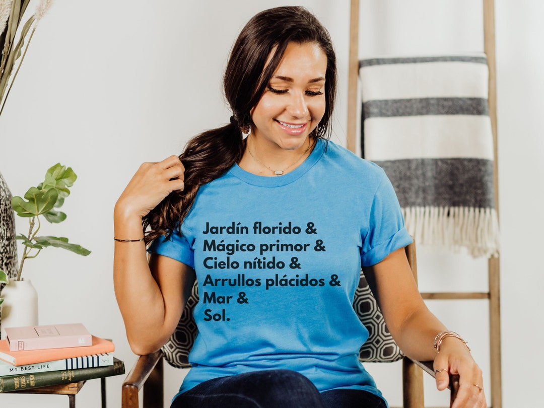 Puerto Rico Shirt La Borinqueña National Anthem T-shirt - Etsy