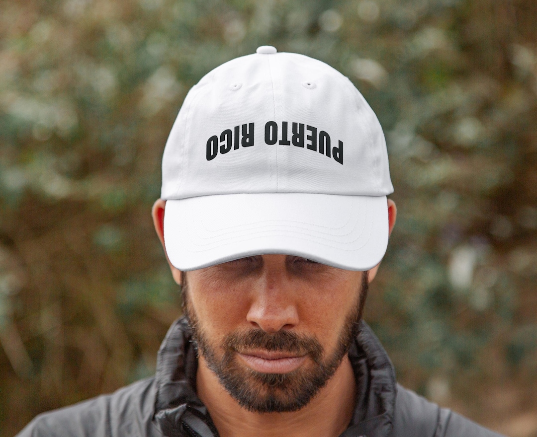 PUERTO RICO Upside Down Dad Cap Trendy Gift for Puerto Rican Unisex ...