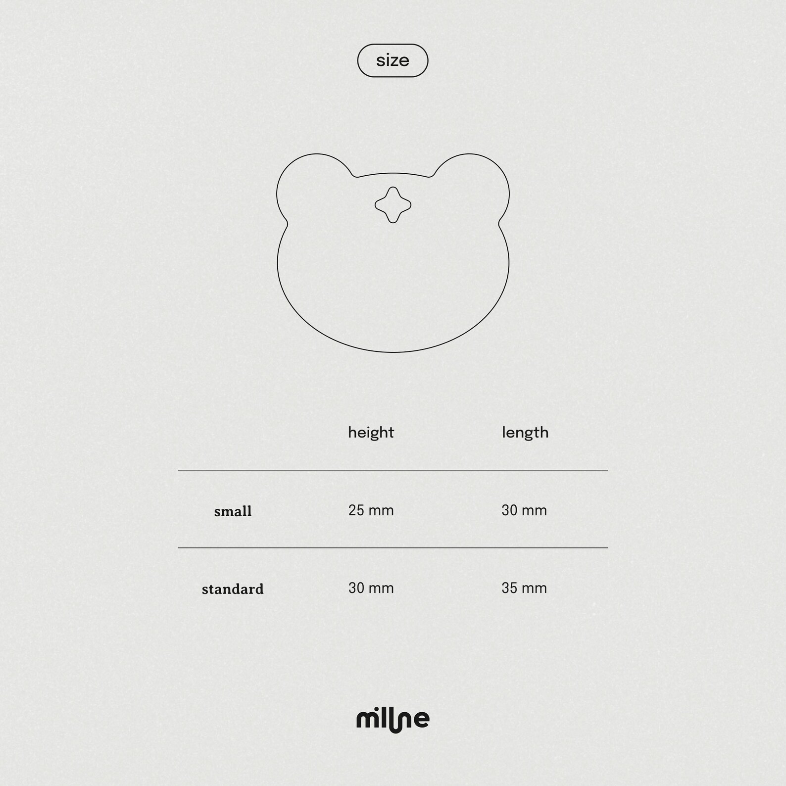 Bear Pet Tag, Lightweight Custom 3D Printed Tags - Etsy