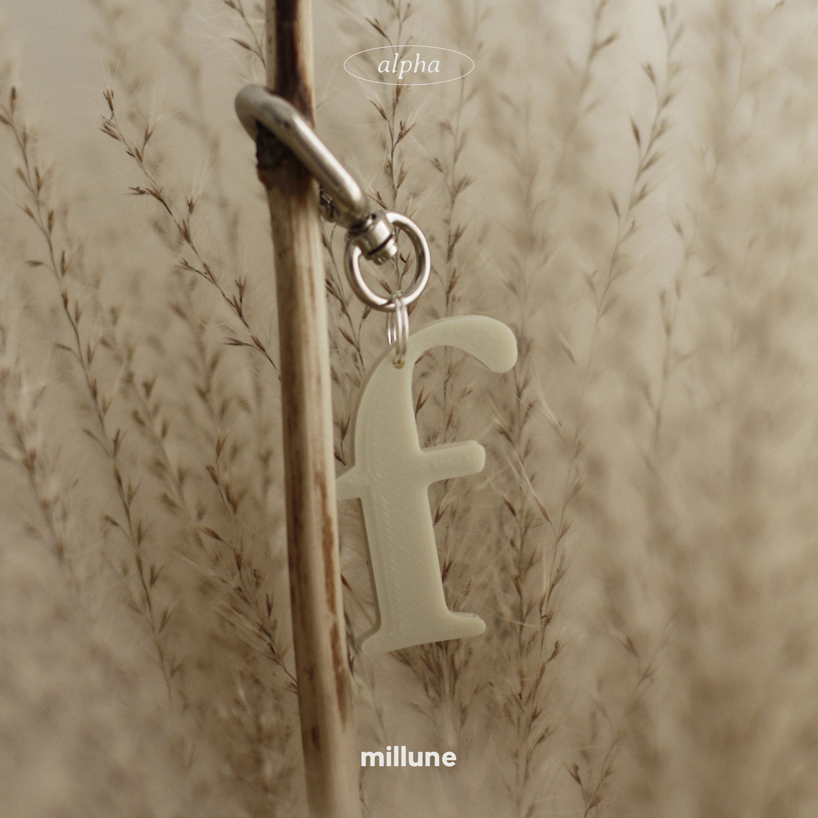 Alpha Pet Tag, Lightweight Custom 3D Printed Tags, Alphabet Letter ...