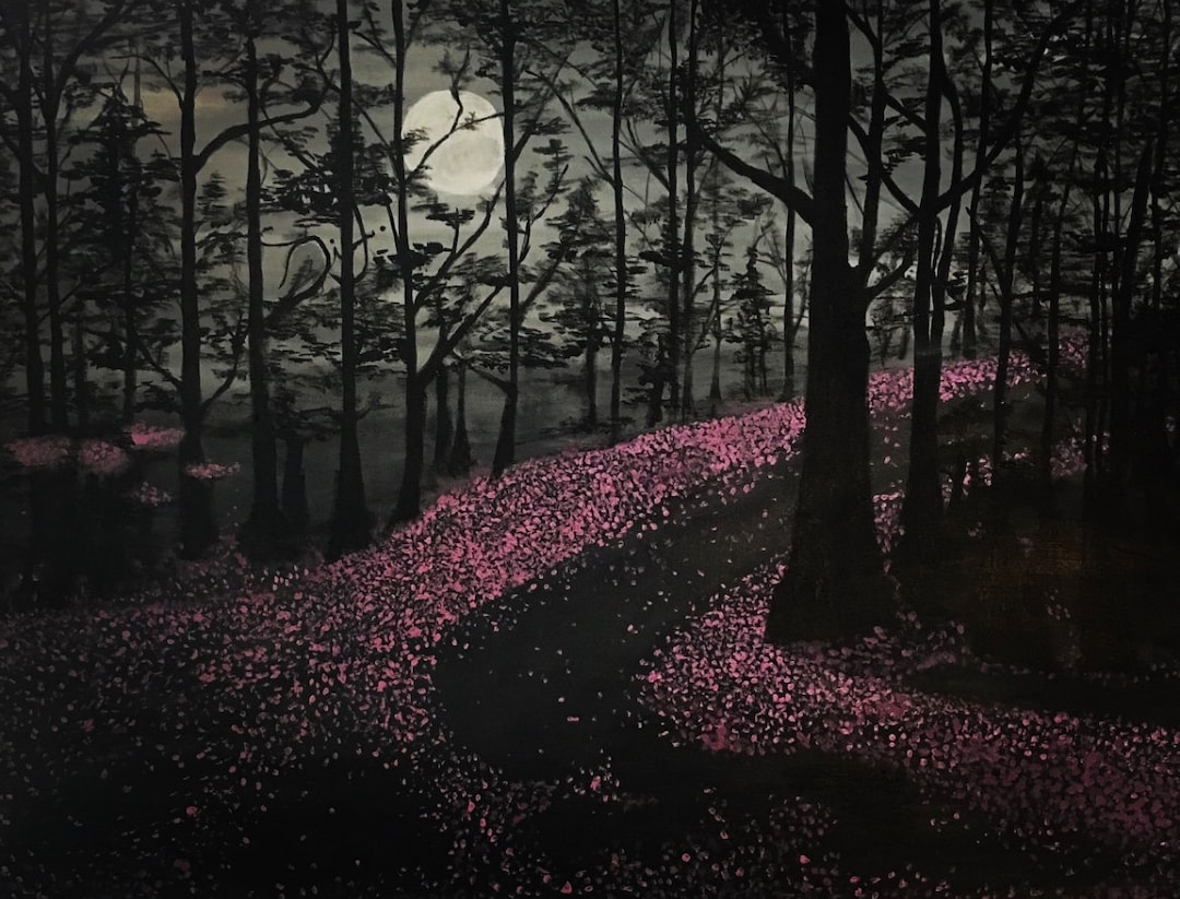 Trail of Pink Roses - Etsy