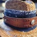 Cocoa Straw Cowboy Hat Featuring Distressed Vintage Leather Hatband ...