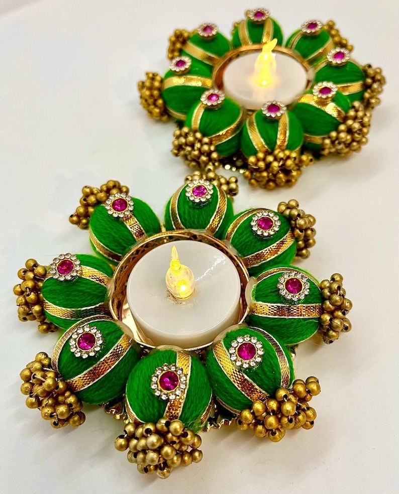 Diwali Diyas (tealight Holders) - Etsy
