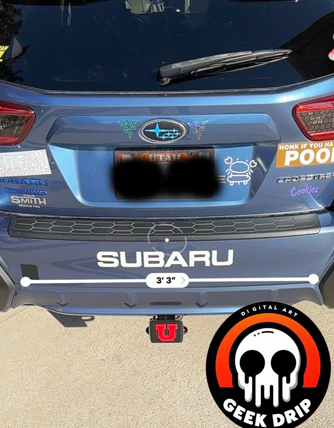 2ct)subaru Vinyl Wrap/decal/livery(various Sizes Available) - Etsy